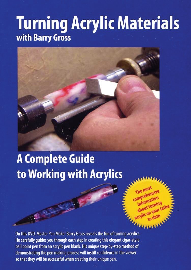 Turning Acrylic Materials DVD - Turners Retreat