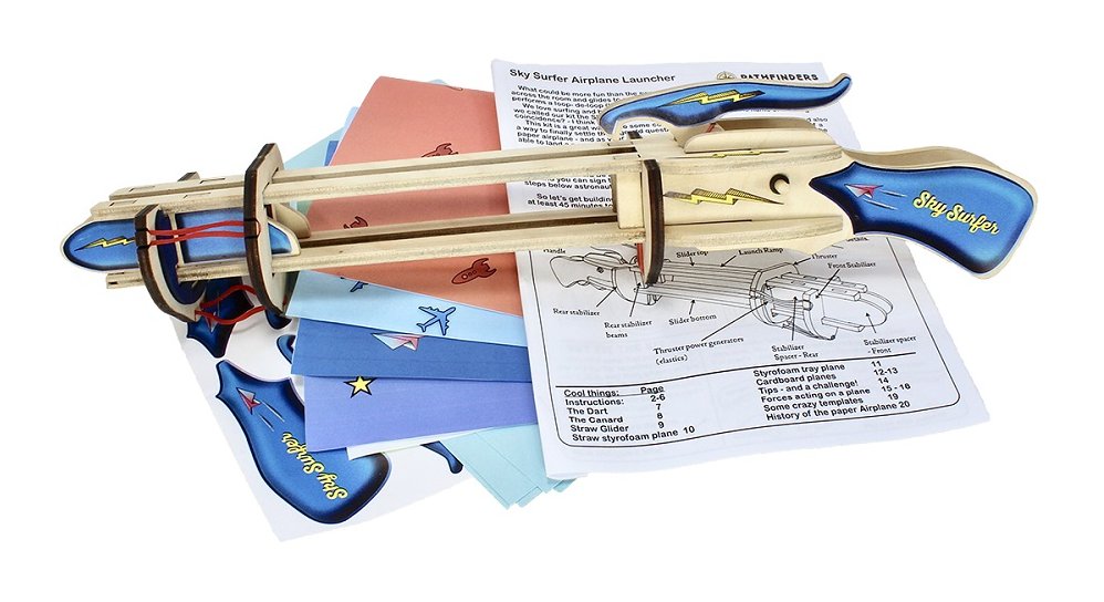 Paper Airplane Launcher Sky Surfer Kit - Turners Retreat