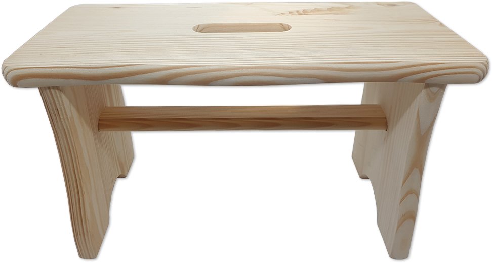 Children's Rectangular Wooden Stool - Turners Retreat