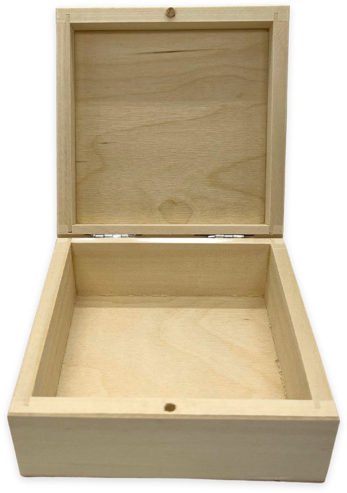 Square Wooden Keepsake Box - Turners Retreat