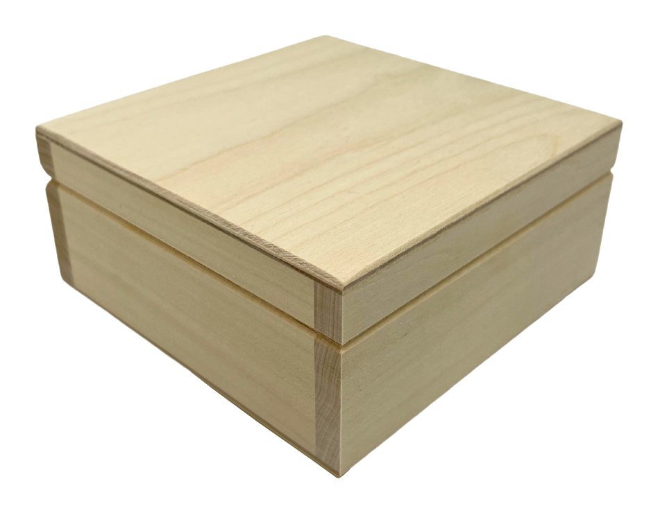 Square Wooden Keepsake Box - Turners Retreat