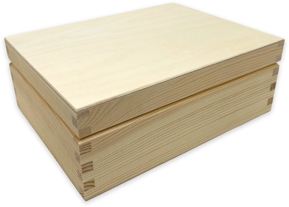 Plain Wooden Keepsake Box - Turners Retreat