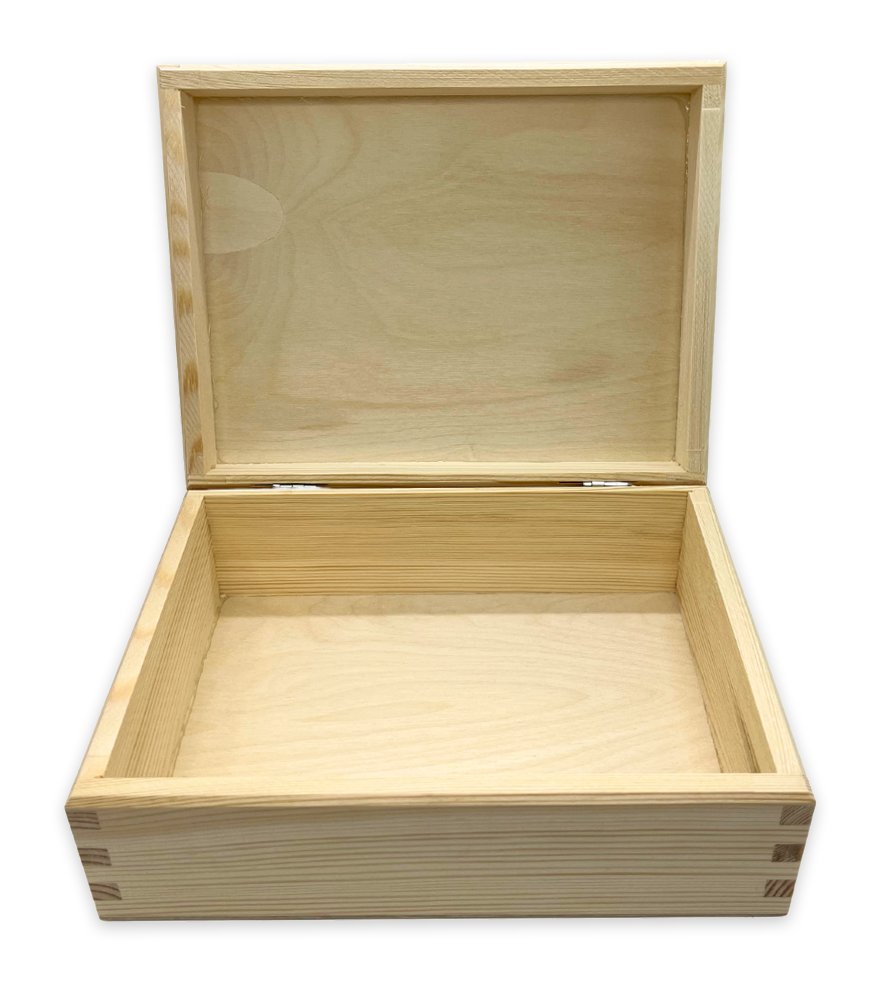 Plain Wooden Keepsake Box - Turners Retreat