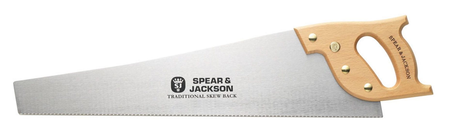 Spear & Jackson 9500R Traditional Skew Back Saw 22" x 10pts - Turners ...