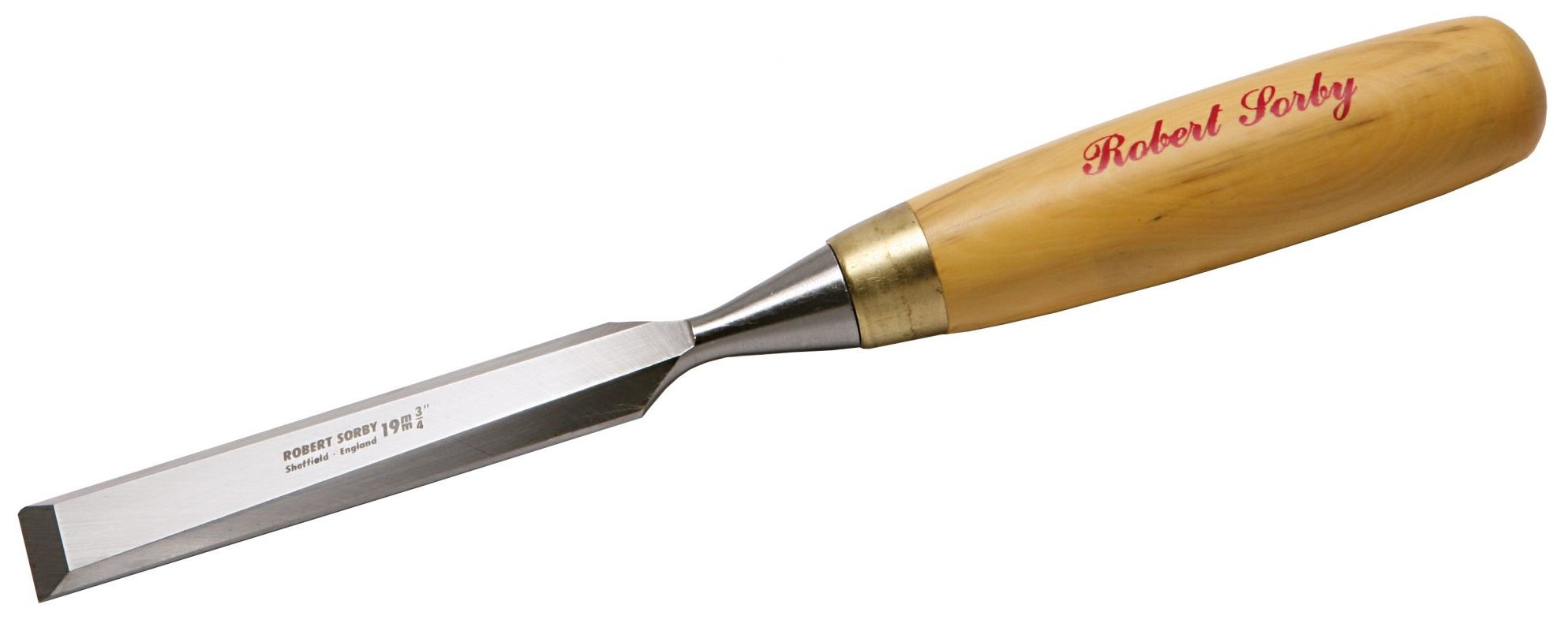 Robert Sorby Five Piece Gilt Edge Chisel with Satinwood Hand - Turners ...