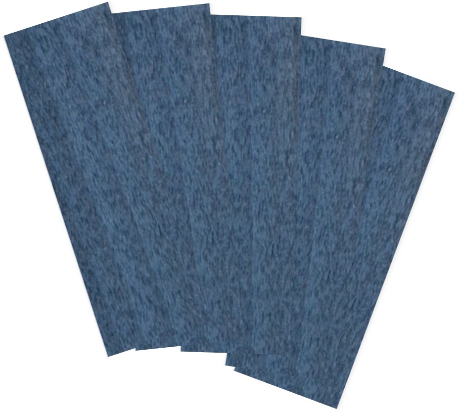Pre-Dyed Royal Blue Bolivar Wood Veneer (Pack of 5) - Turners Retreat