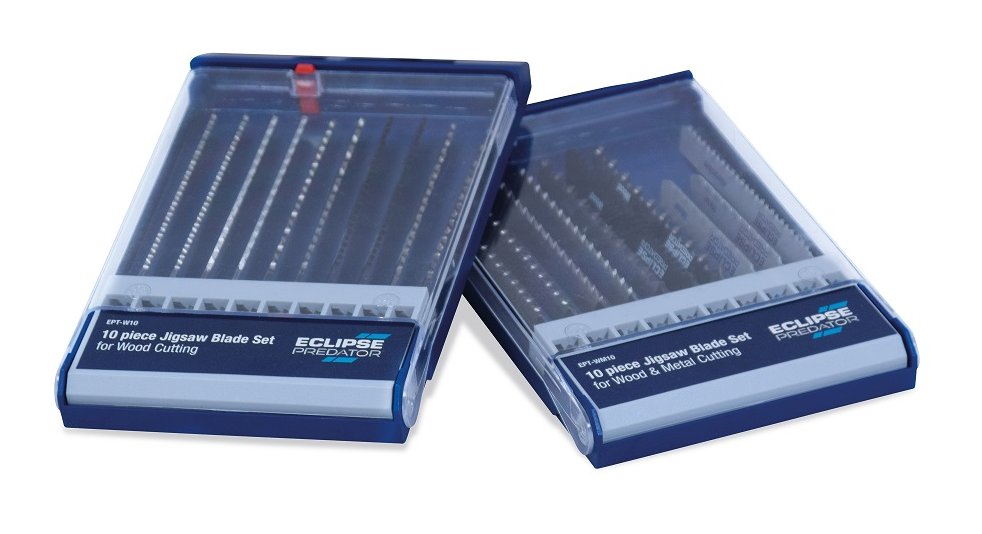 Eclipse 10 Piece Jigsaw Blade Set for Wood & Metal - Turners Retreat