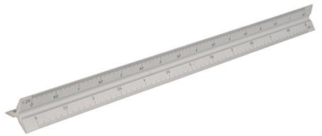 Silverline Aluminium Scale Tri Rule 300mm - Turners Retreat