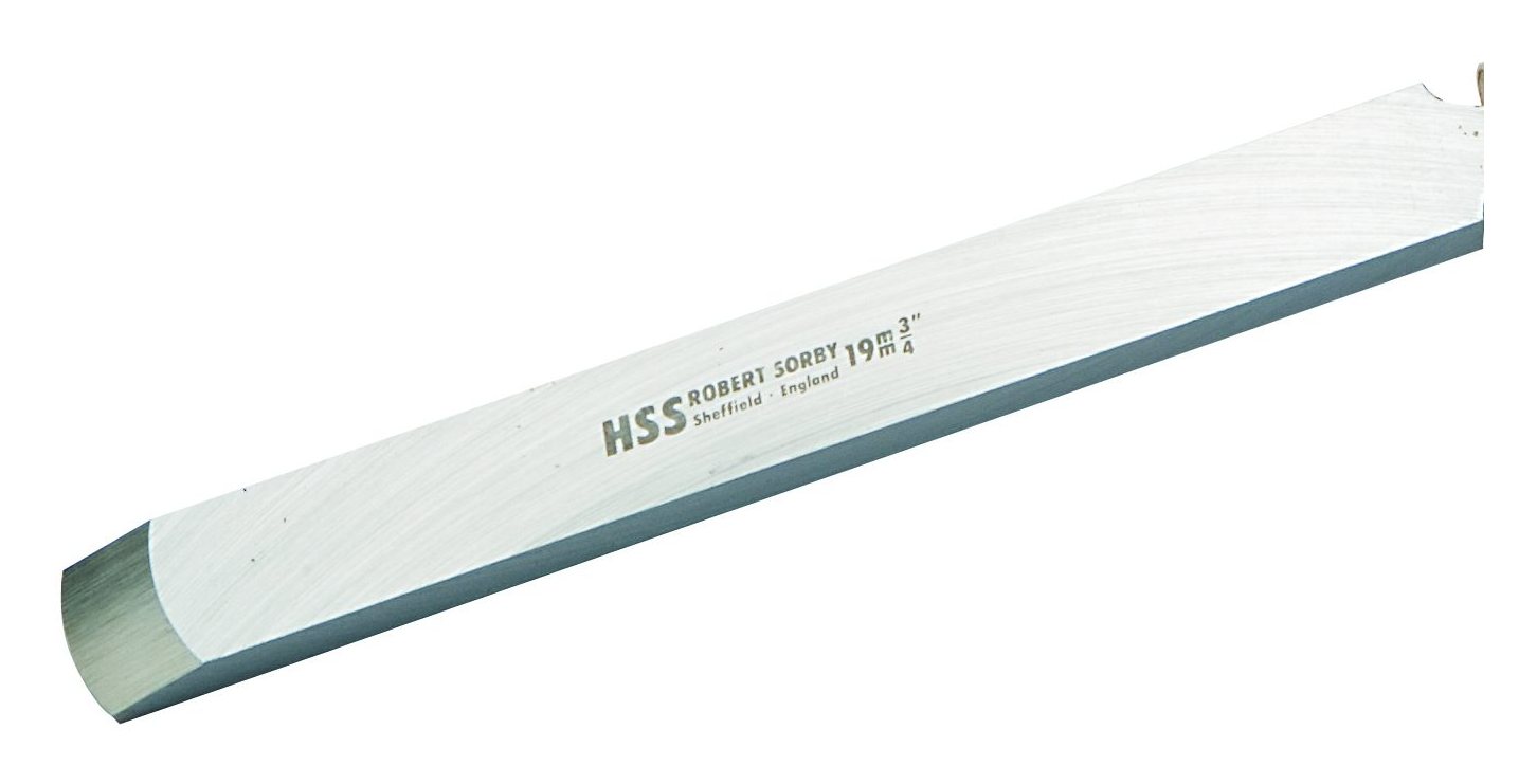 Robert Sorby Negative Rake Scraper 3/4" - Turners Retreat