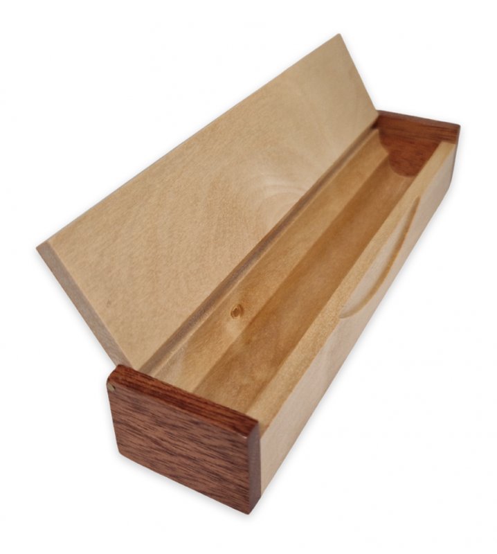 Wooden Square Pen Box - Turners Retreat
